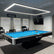 8FT Modern LED Pool Table Light | Perimeter Billiard Lights