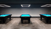 8FT Modern LED Pool Table Light | Perimeter Billiard Lights